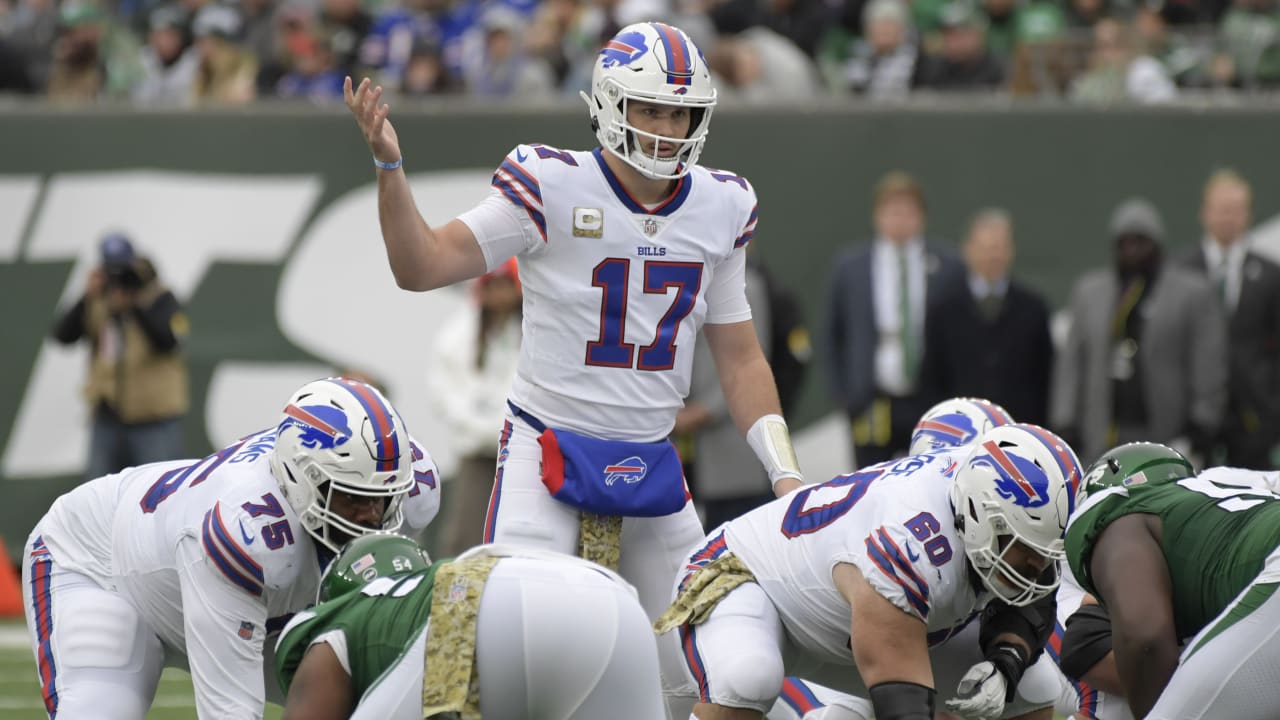 New York Jets defensive line buries Josh Allen on third-down sack