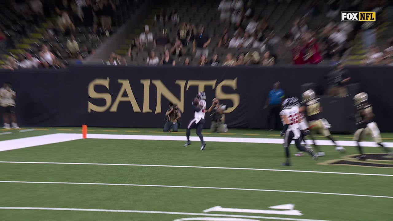 Houston Texans defensive back Grayland Arnold ball-hawks his way to an ...