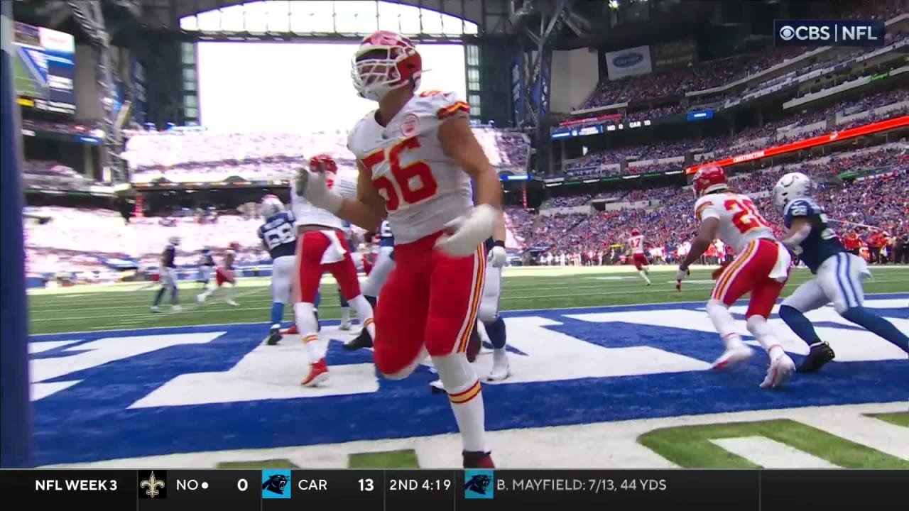 Indianapolis Colts wide receiver Alec Pierce MOSSES Kansas City Chiefs ...