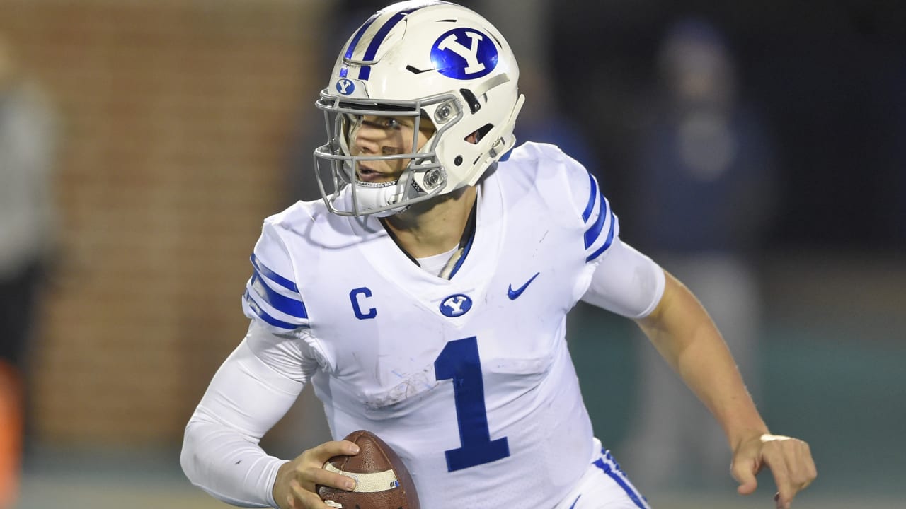 2021 NFL Draft: Breaking down BYU Cougars quarterback Zach Wilson's ...