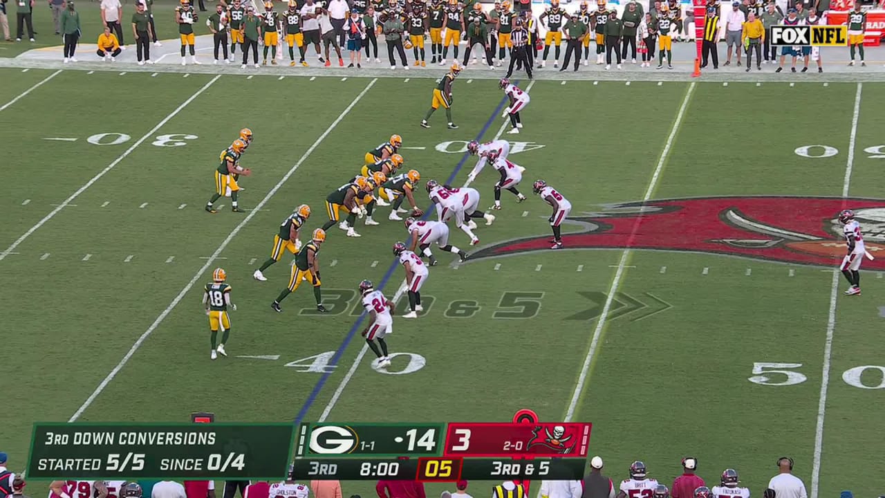Tampa Bay Buccaneers safety Logan Ryan's closeout speed shows on diving ...
