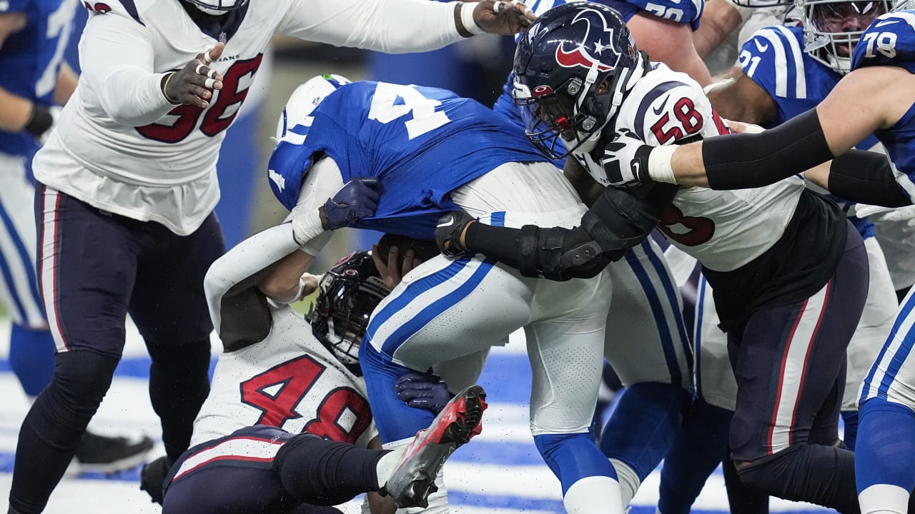 Houston Texans linebacker Christian Harris' best plays vs. Indianapolis ...