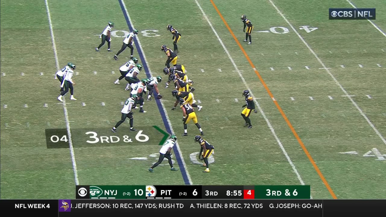 Pittsburgh Steelers safety Minkah Fitzpatrick locates deflected pass ...