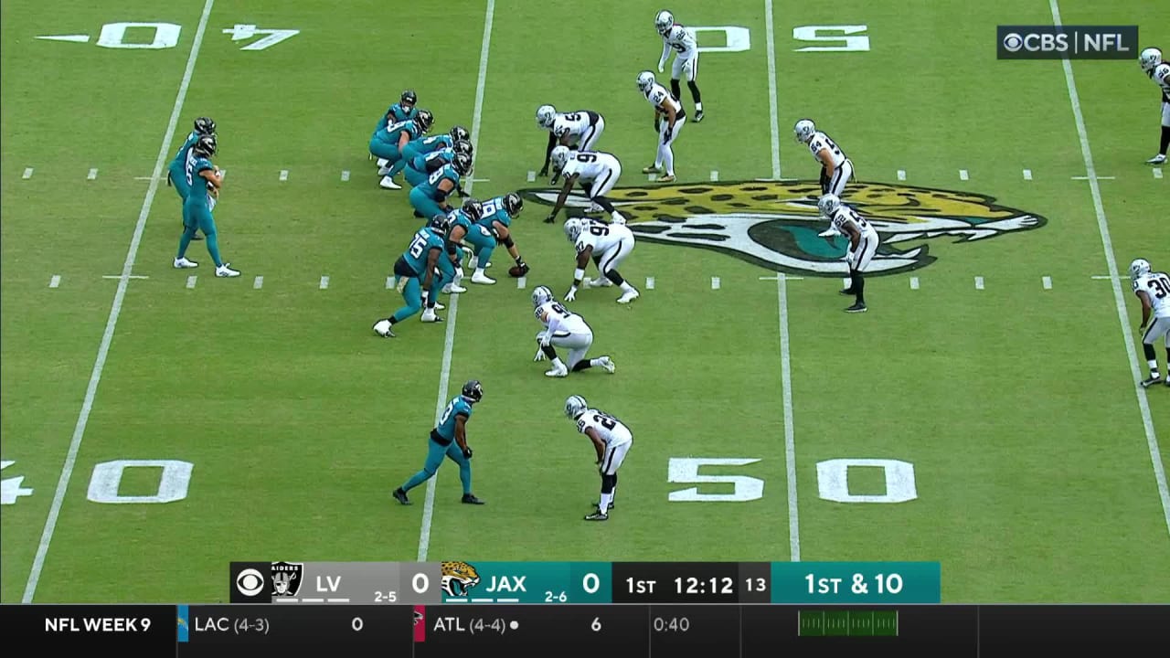 Jacksonville Jaguars quarterback Trevor Lawrence zips it to wide receiver Christian Kirk for 23 ...