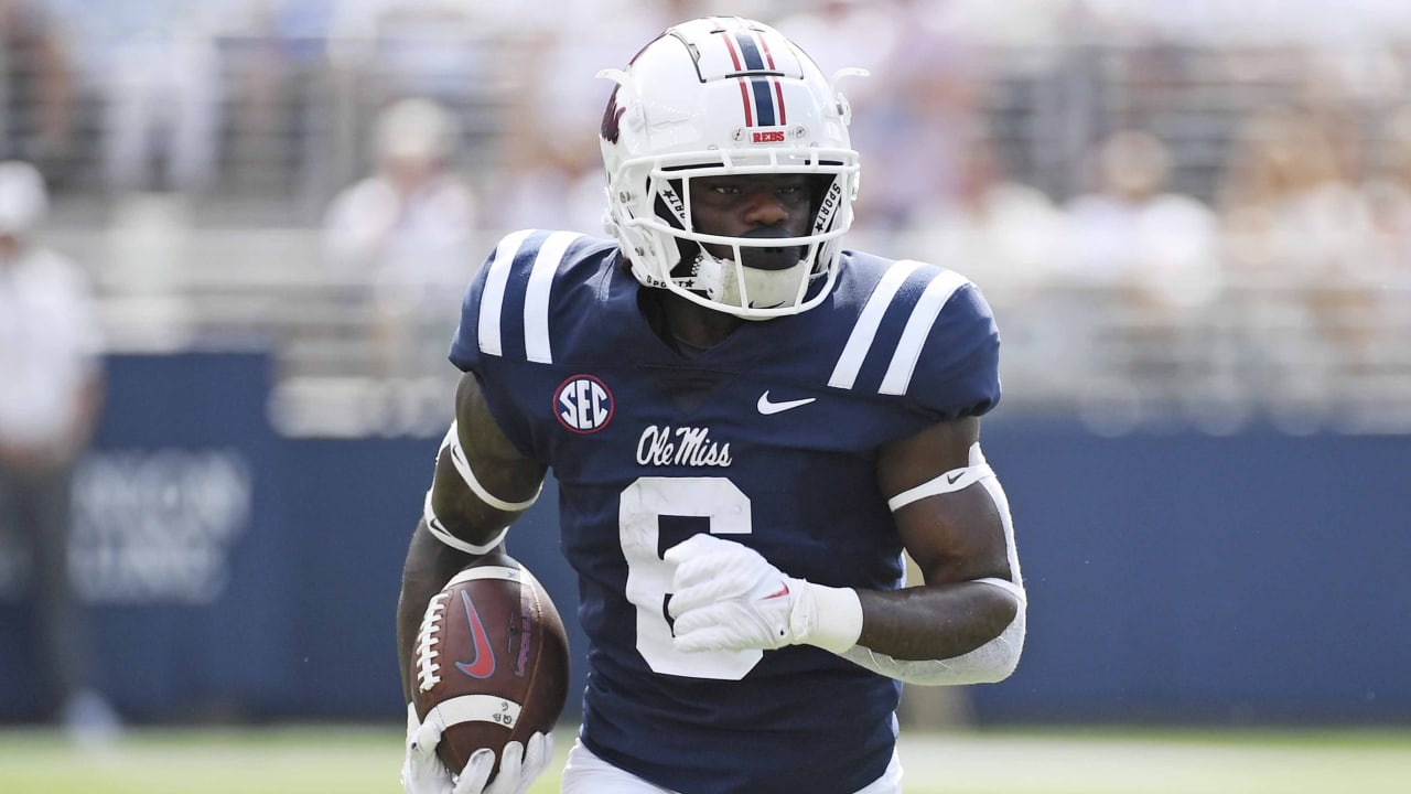 Los Angeles Rams select running back Zach Evans with No. 215 pick in ...