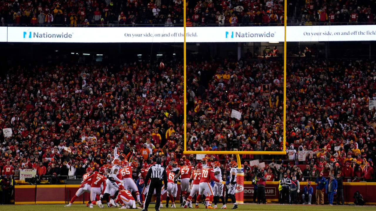 Kansas City Chiefs kicker Harrison Butker's second field goal in as ...