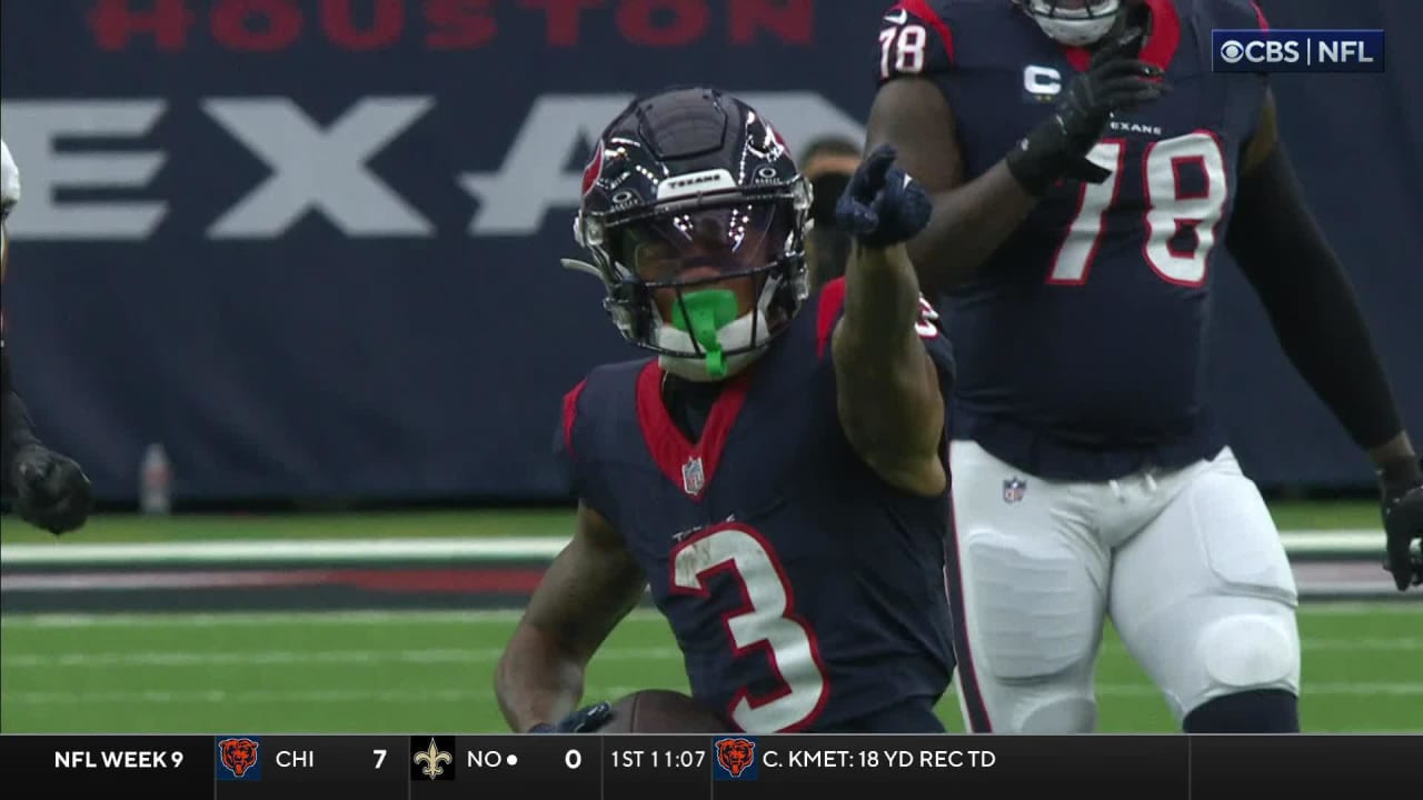 Houston Texans wide receiver Tank Dell's first catch of game goes for ...