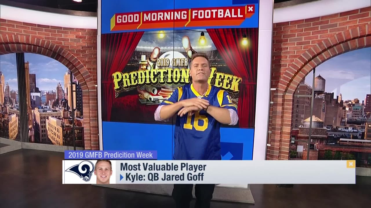 Kyle Brandt: Why Jared Goff will be MVP in 2019