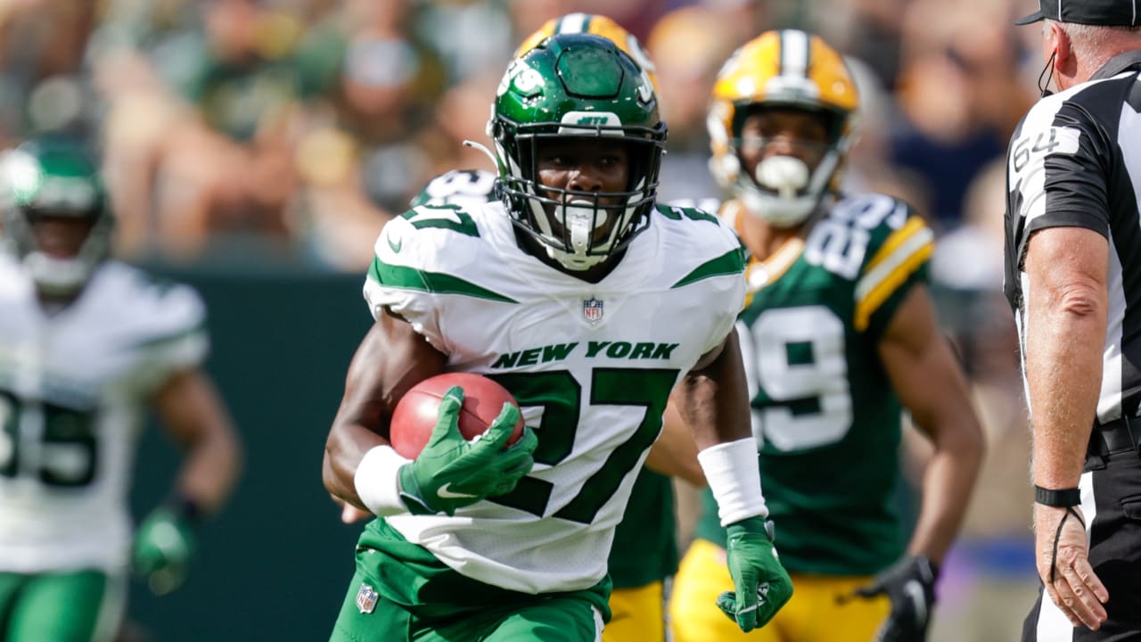New York Jets running back Corey Ballentine finds room for explosive 73 ...
