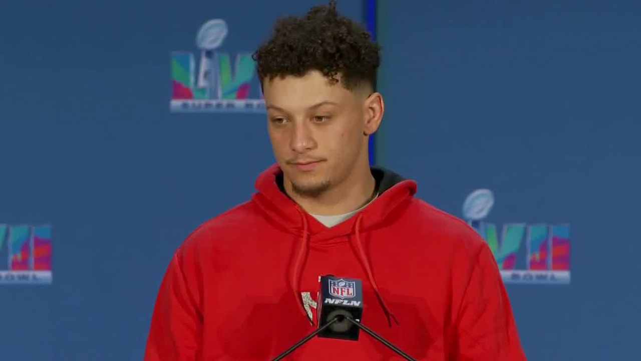 Kansas City Chiefs quarterback Patrick Mahomes' Monday press conference ...