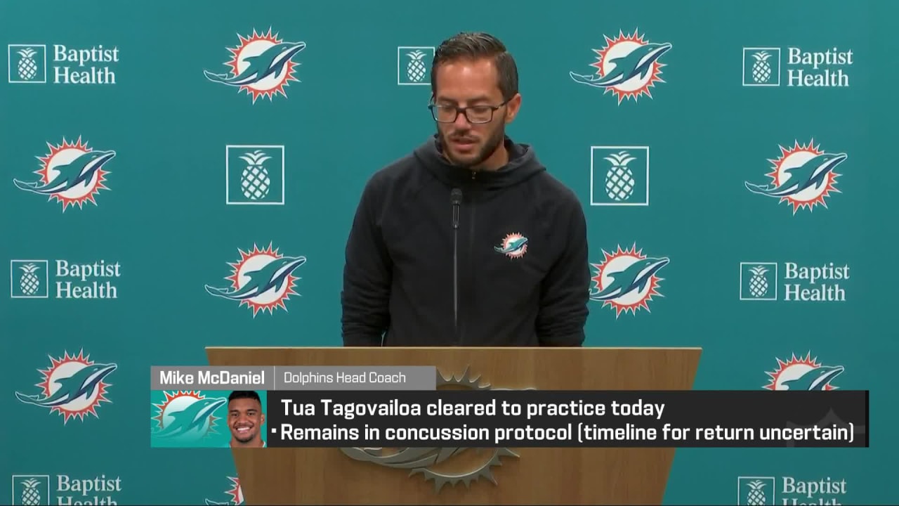 Miami Dolphins head coach Mike McDaniel 'can say with certainty ...
