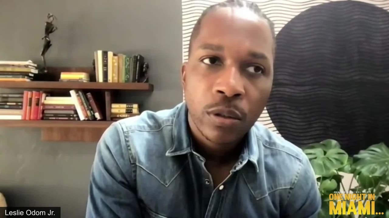 Actor/singer Leslie Odom Jr. shares thoughts on portraying an American ...