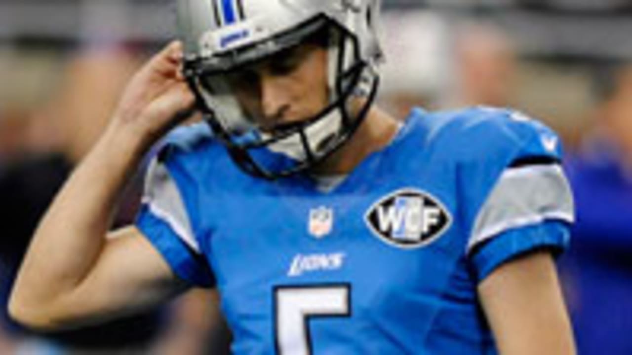 Lions cut kicker Alex Henery after missed field goals