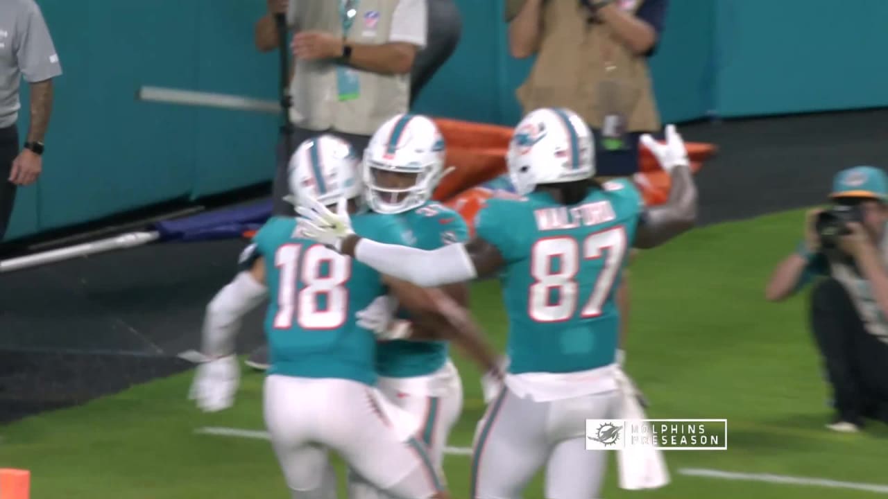 Jake Rudock floats pass to Myles Gaskin for TD to extend lead