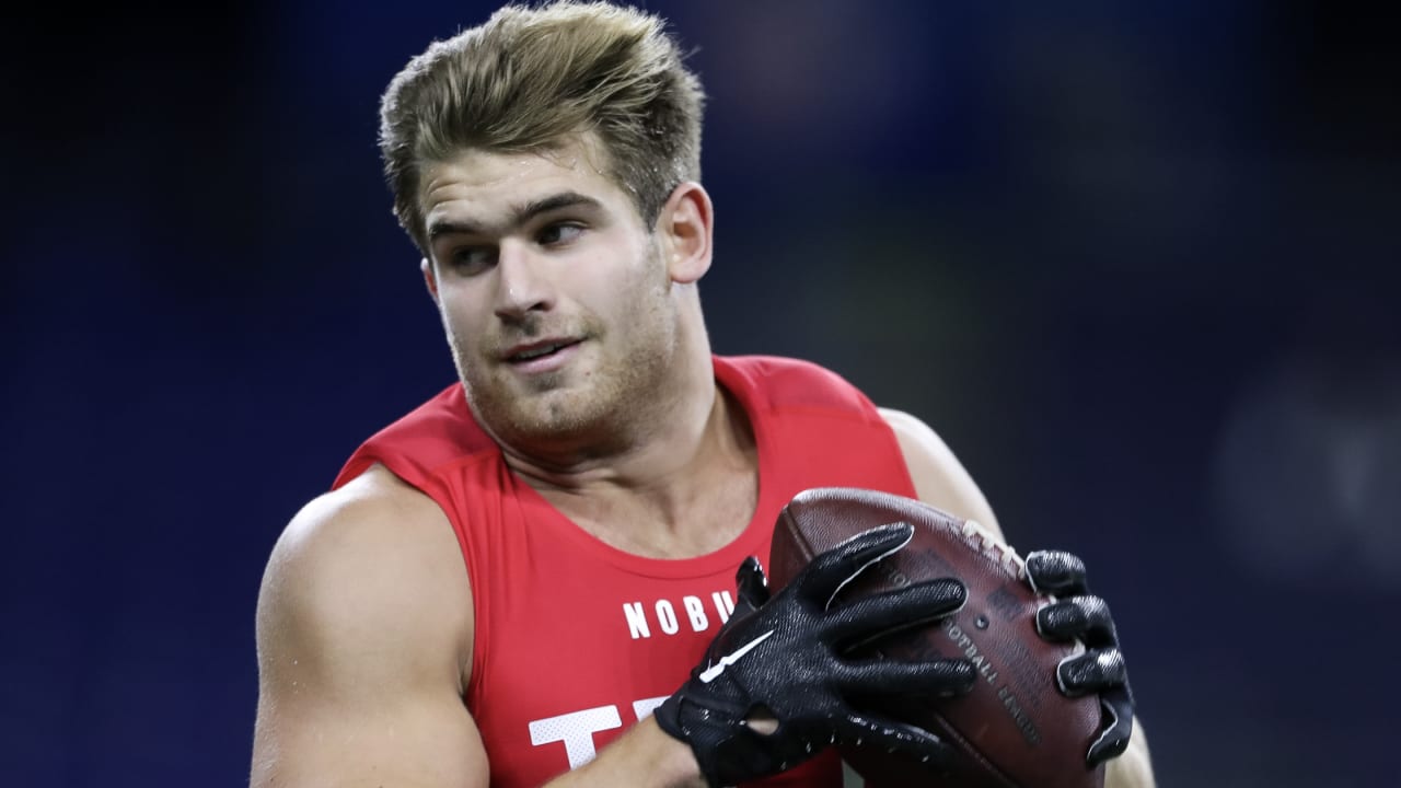 Tight end Michael Mayer's 2023 NFL Scouting Combine workout