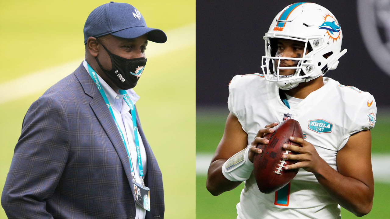 Grier: Dolphins confident in Tua Tagovailoa, ready to build around 'winner'