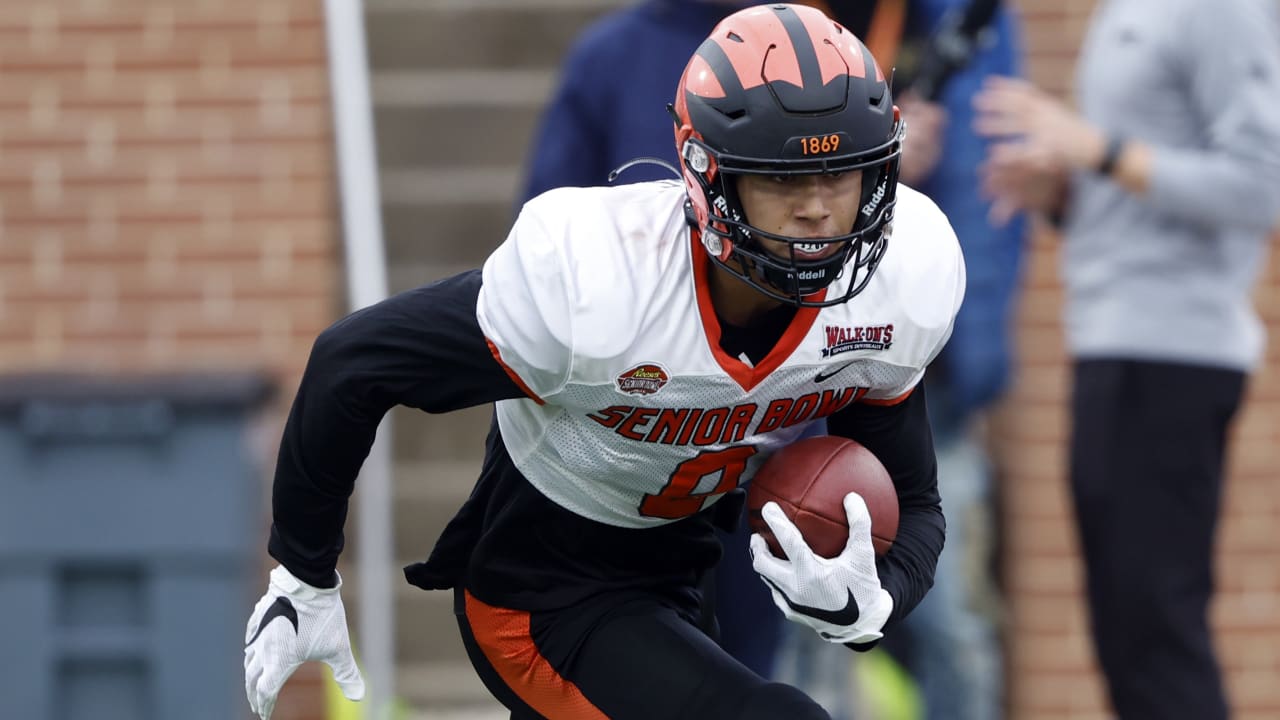Cincinnati Bengals select wide receiver Andrei Iosivas with No. 206 ...