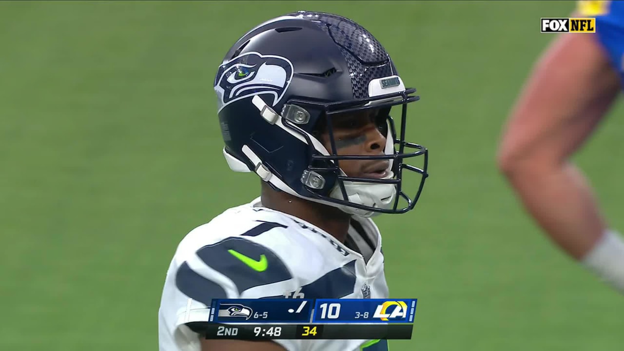 Seattle Seahawks quarterback Geno Smith's corner-pocket toss to tight ...