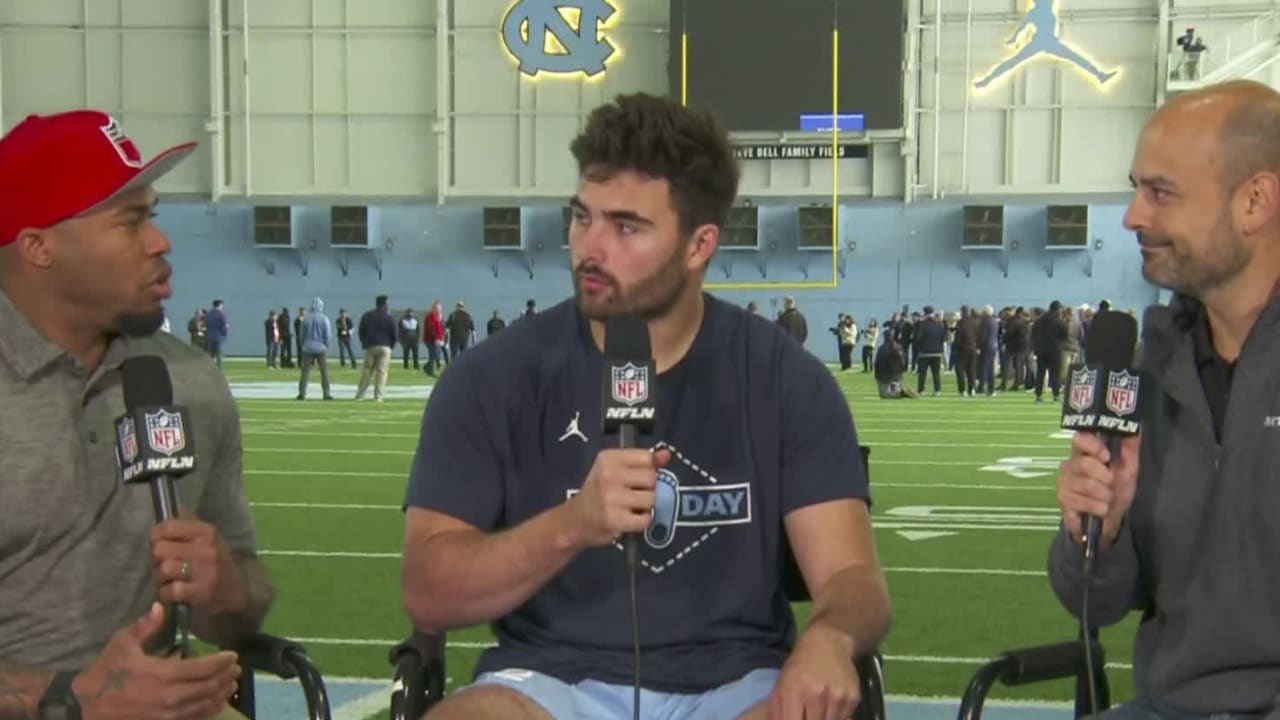 Quarterback Sam Howell recaps his North Carolina pro day