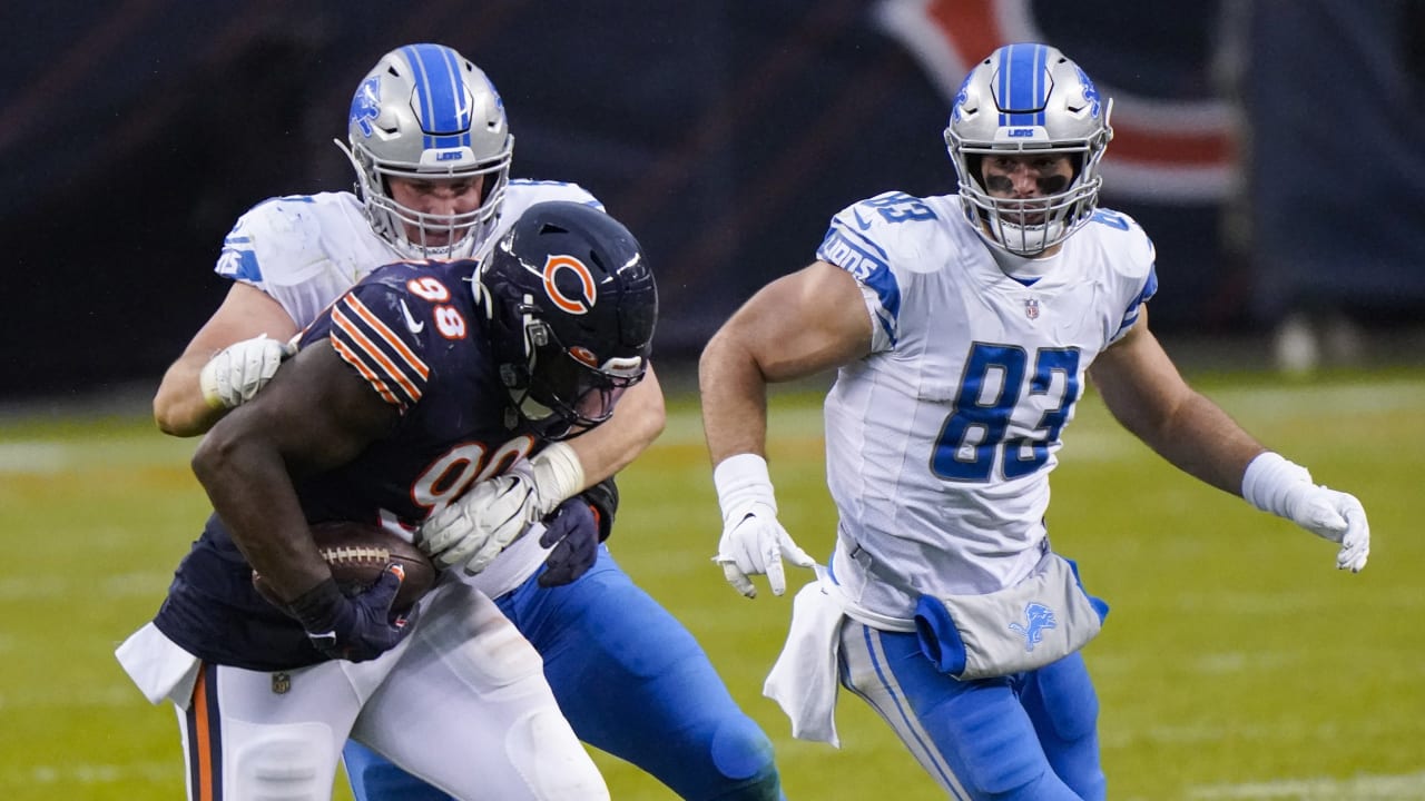 Big-man INT! 299-pound Chicago Bears nose tackle Bilal Nichols ...