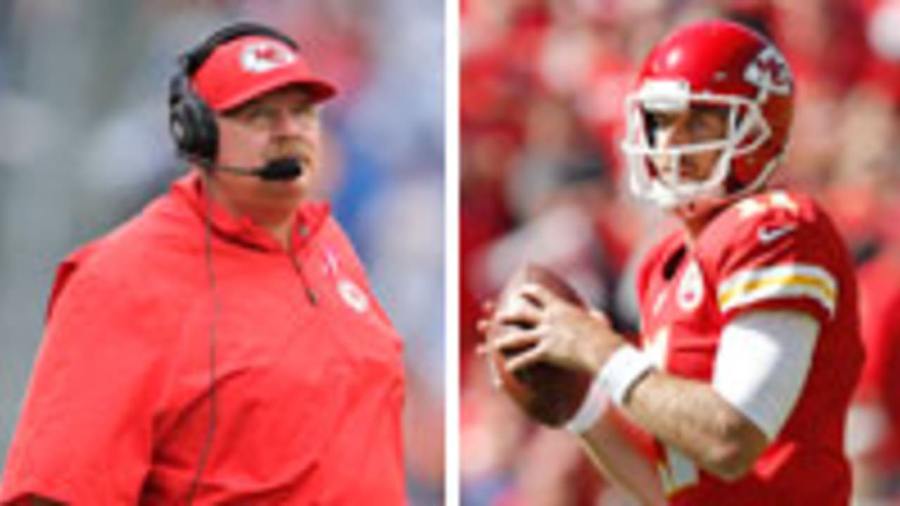 Alex Smith excelling as game manager, Andy Reid says