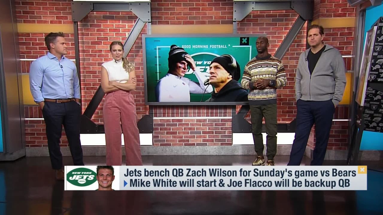 Gmfb Reacts To New York Jets Quarterback Zach Wilson Being Benched For Quarterback Mike White