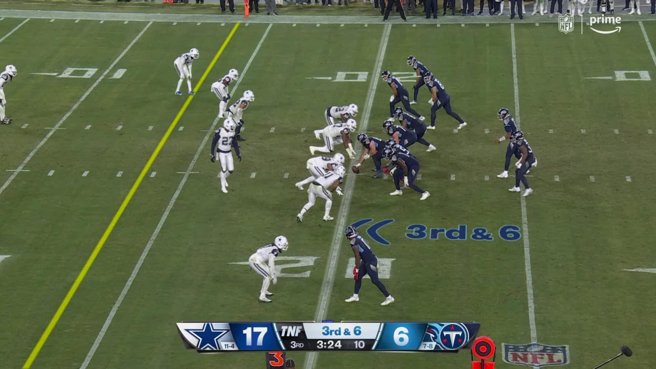 Tennessee Titans quarterback Joshua Dobbs perfectly dots wide receiver ...