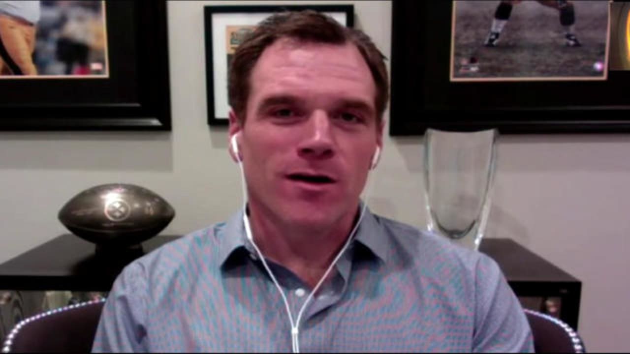 Alan Faneca reacts to becoming a Hall of Fame finalist