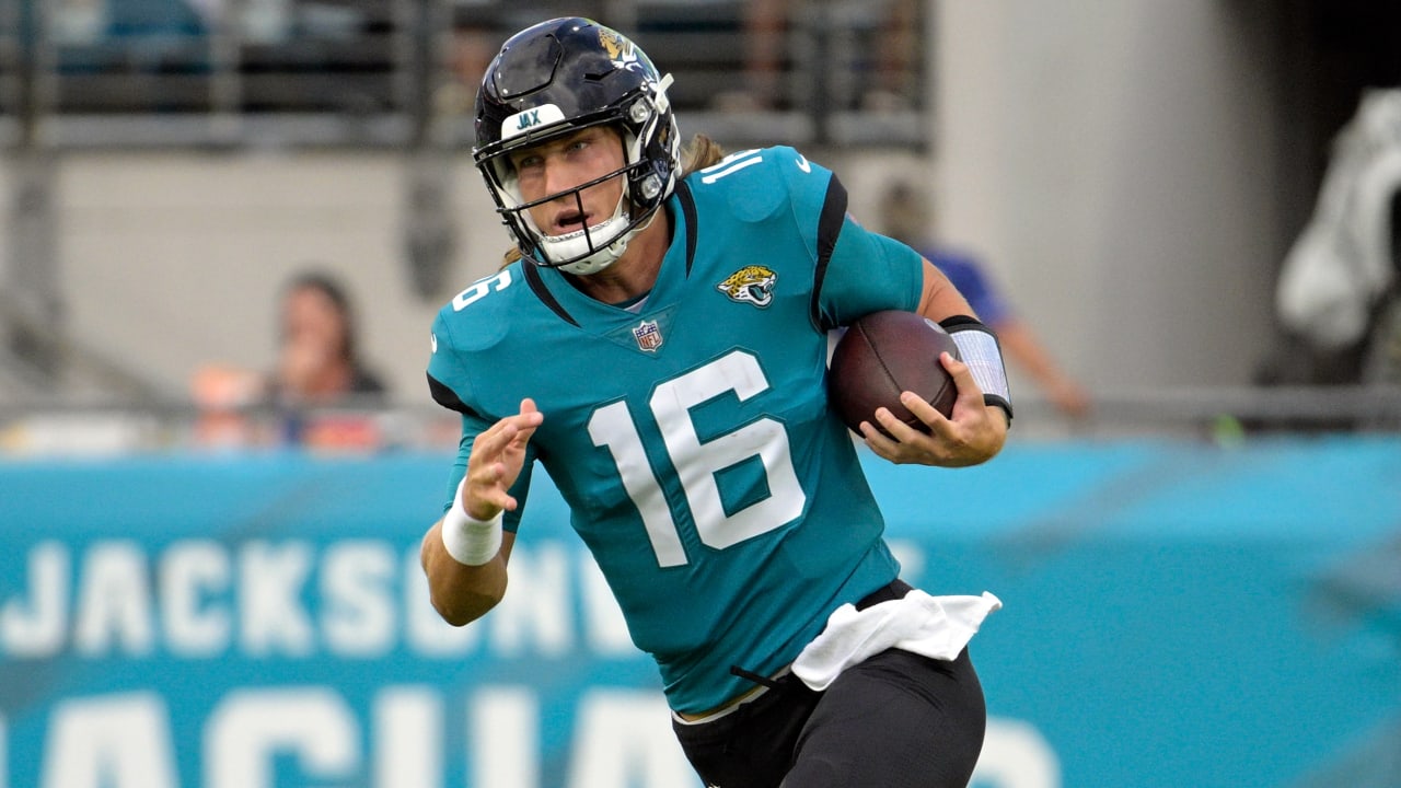 Jacksonville Jaguars quarterback Trevor Lawrence's QB keeper leads to ...