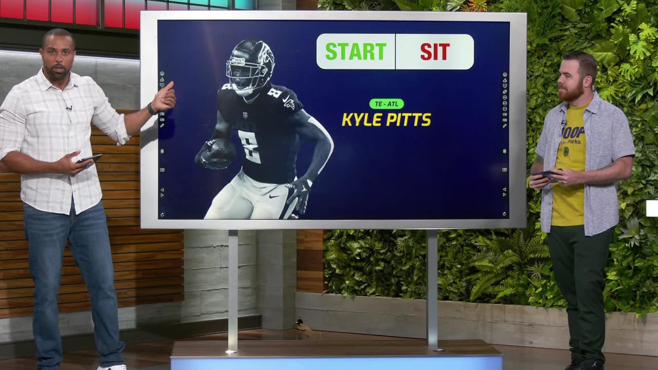 Florio's start/sit decision on Atlanta Falcons tight end Kyle Pitts in ...