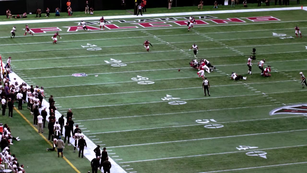 See Atlanta Falcons defensive end Vic Beasley return Baltimore Ravens ...