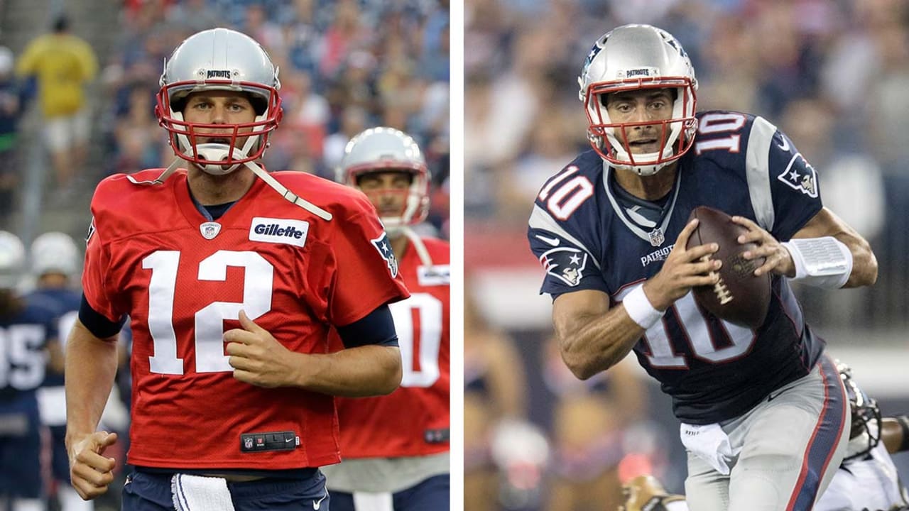 Pats' Tom Brady: Jimmy Garoppolo works tail off