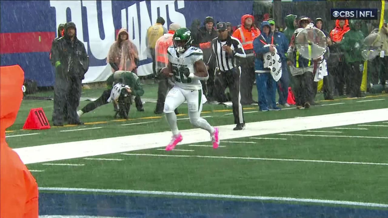 Can't-Miss Play: 50-yard TD! New York Jets running back Breece Hall is ...