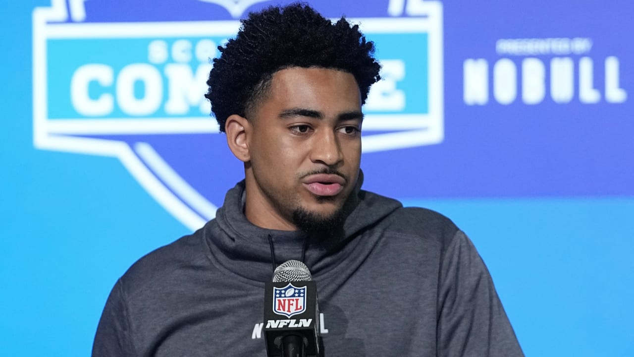 2023 NFL Scouting Combine: Alabama QB Bryce Young downplays questions ...