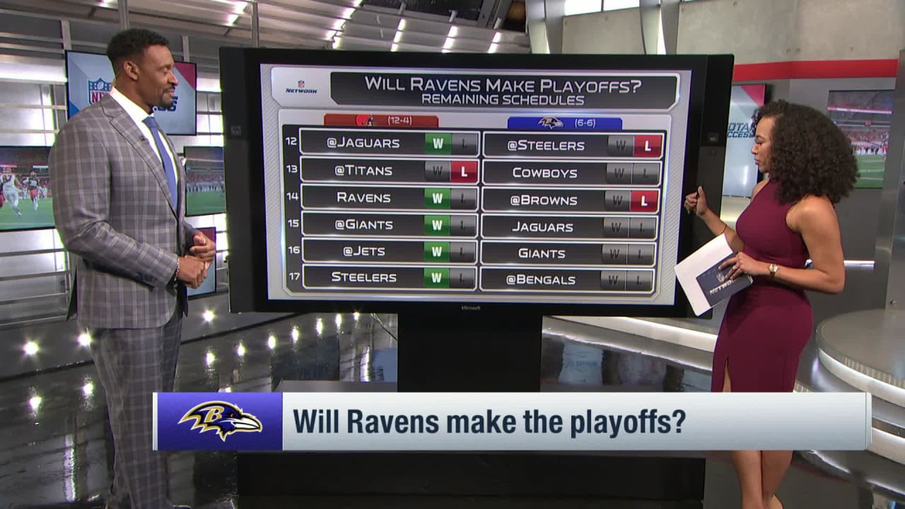 Comparing remaining schedules for Cleveland Browns, Baltimore Ravens in ...