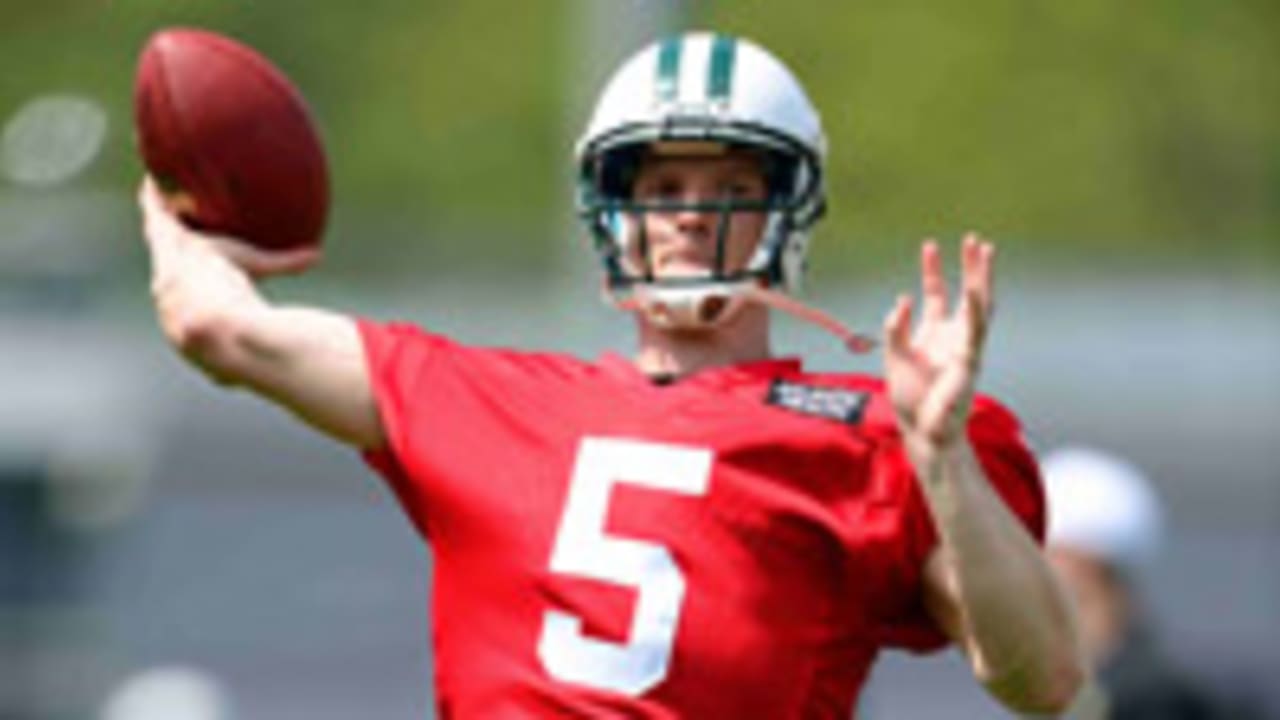 Matt Simms ahead of Greg McElroy on New York Jets