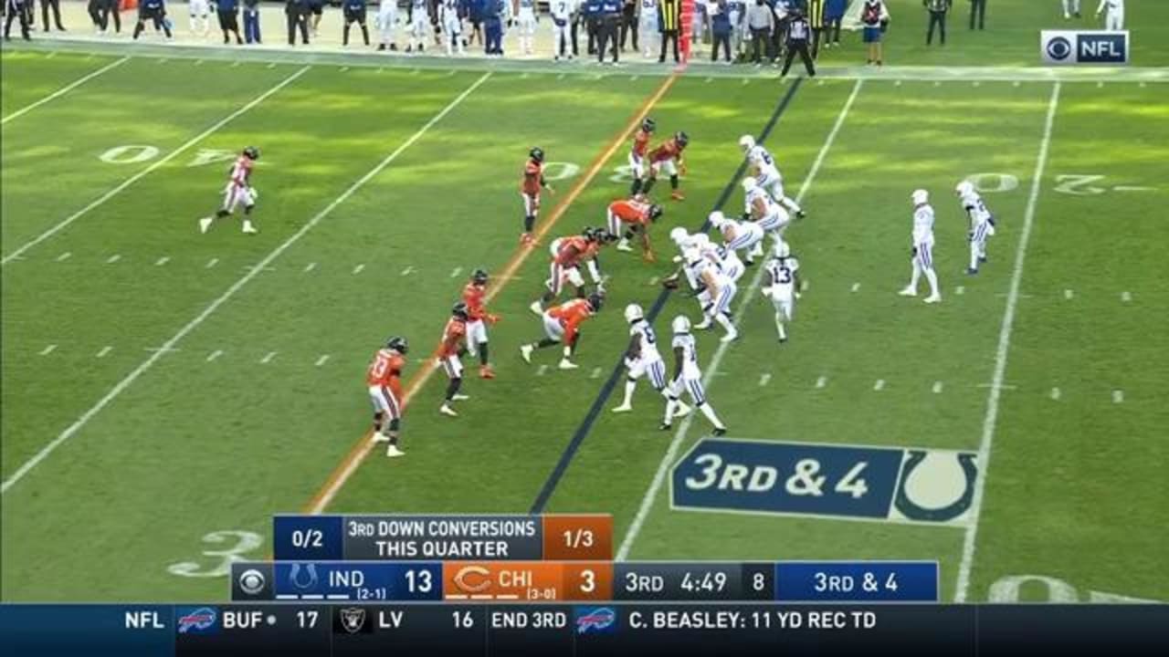 Indianapolis Colts wide receiver Marcus Johnson GETS UP for 27-yard catch