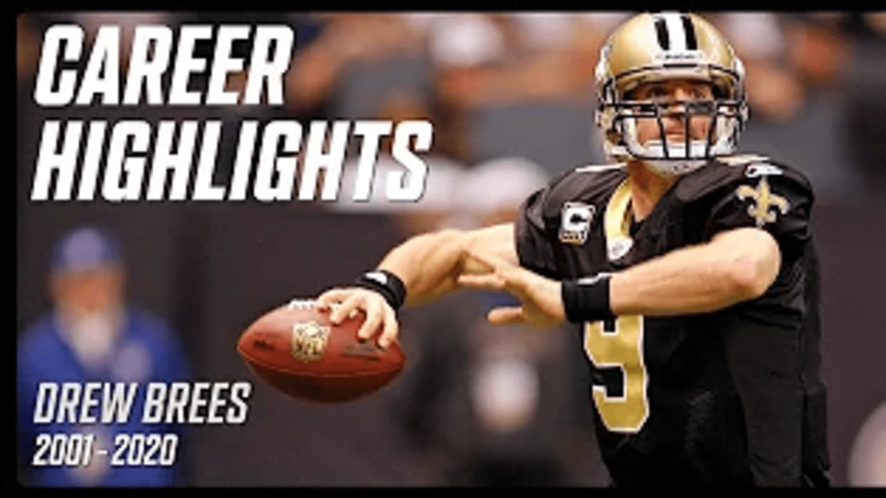 New Orleans Saints QB Drew Brees career highlights | NFL Legends