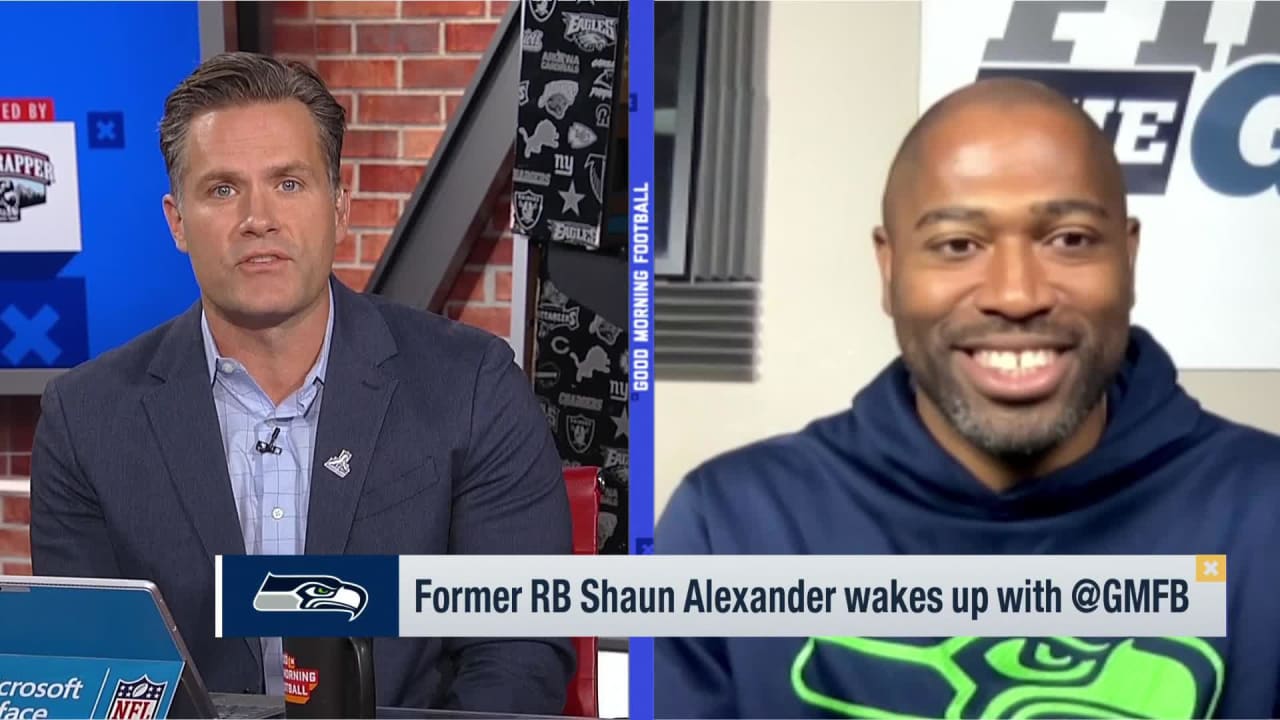 Former NFL running back Shaun Alexander on Seattle Seahawks start to ...