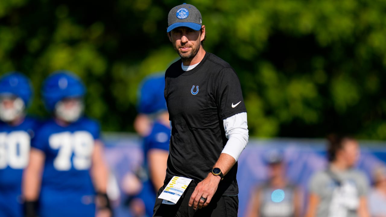 Head coach Shane Steichen wired for sound at Indianapolis Colts ...