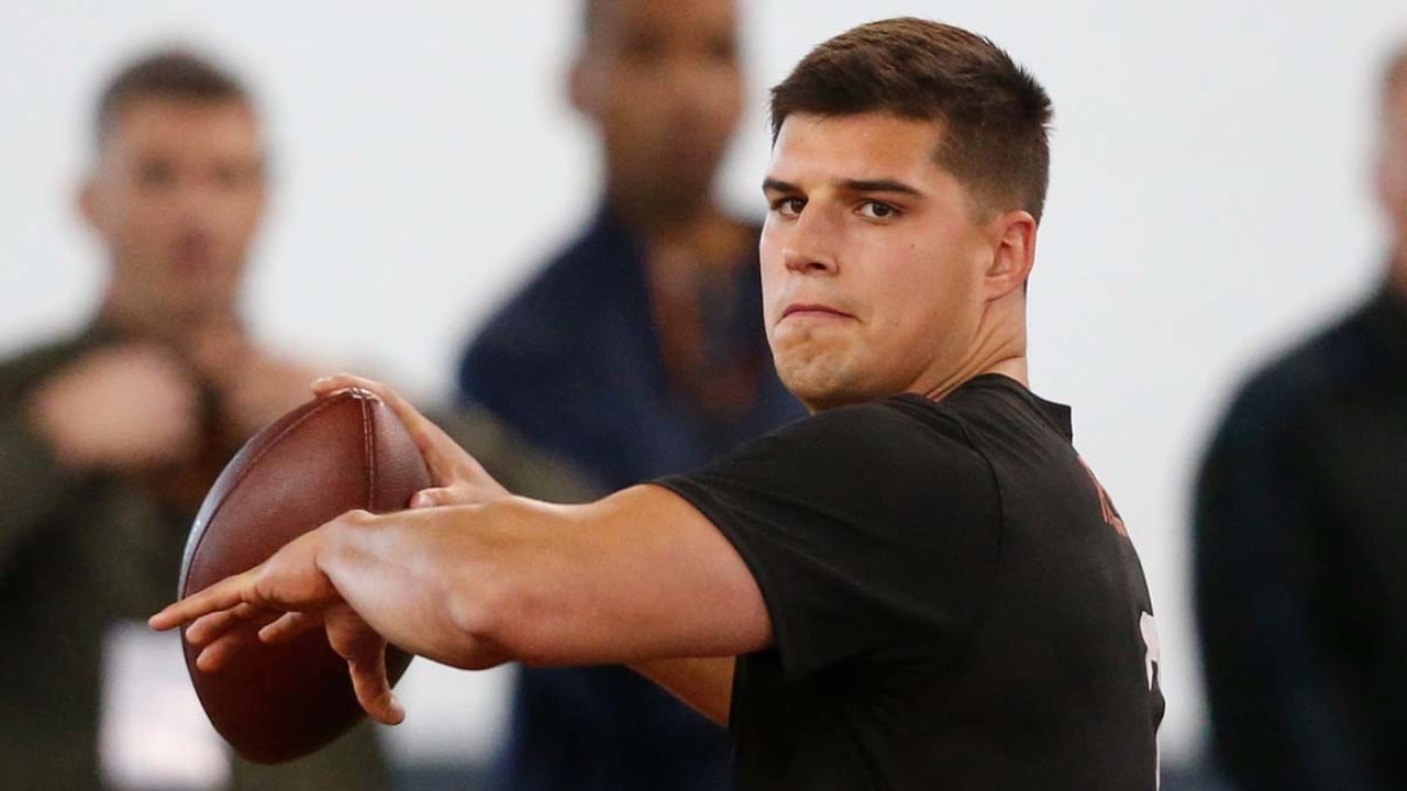 Steelers keep close eye on QB Mason Rudolph at pro day