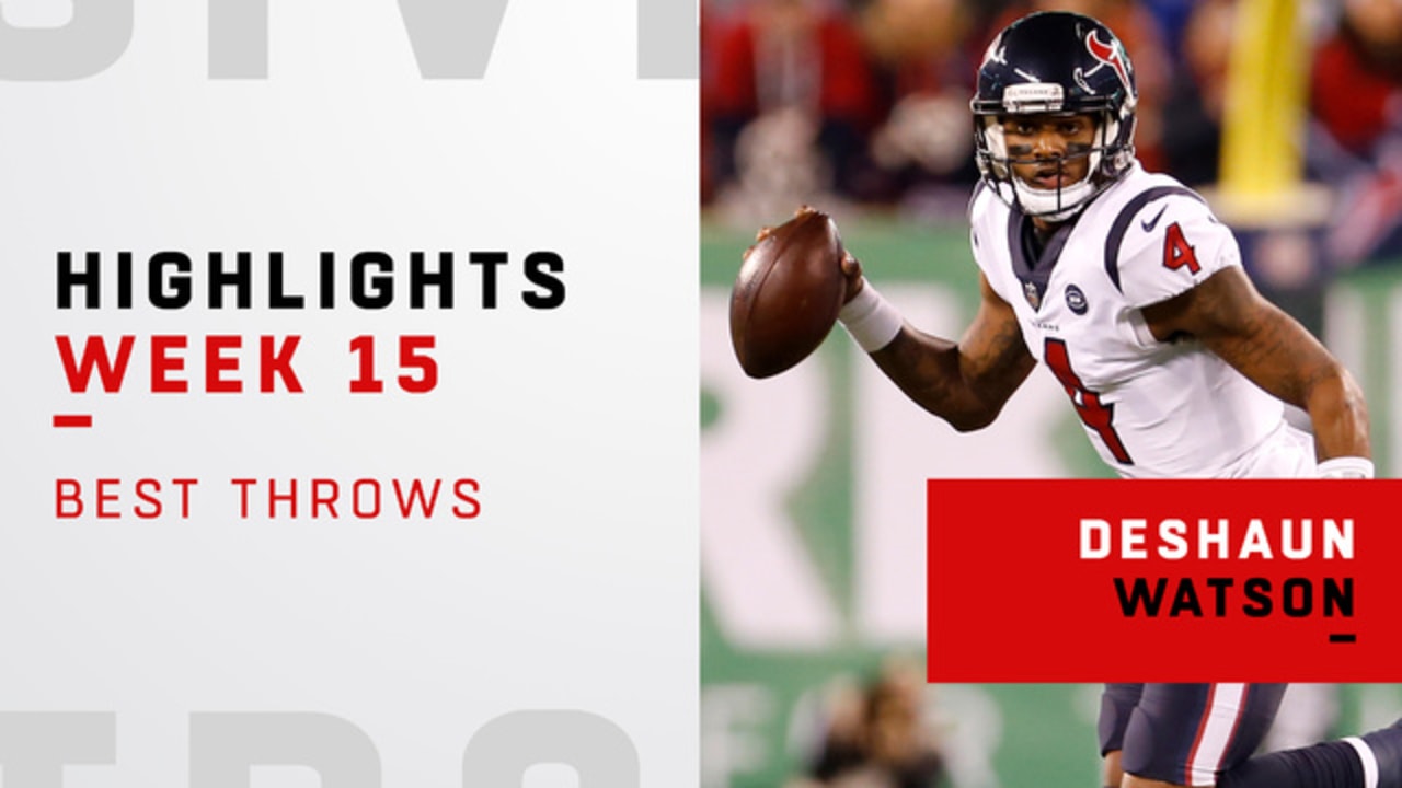Best throws from Deshaun Watson's 2-TD game | Week 15