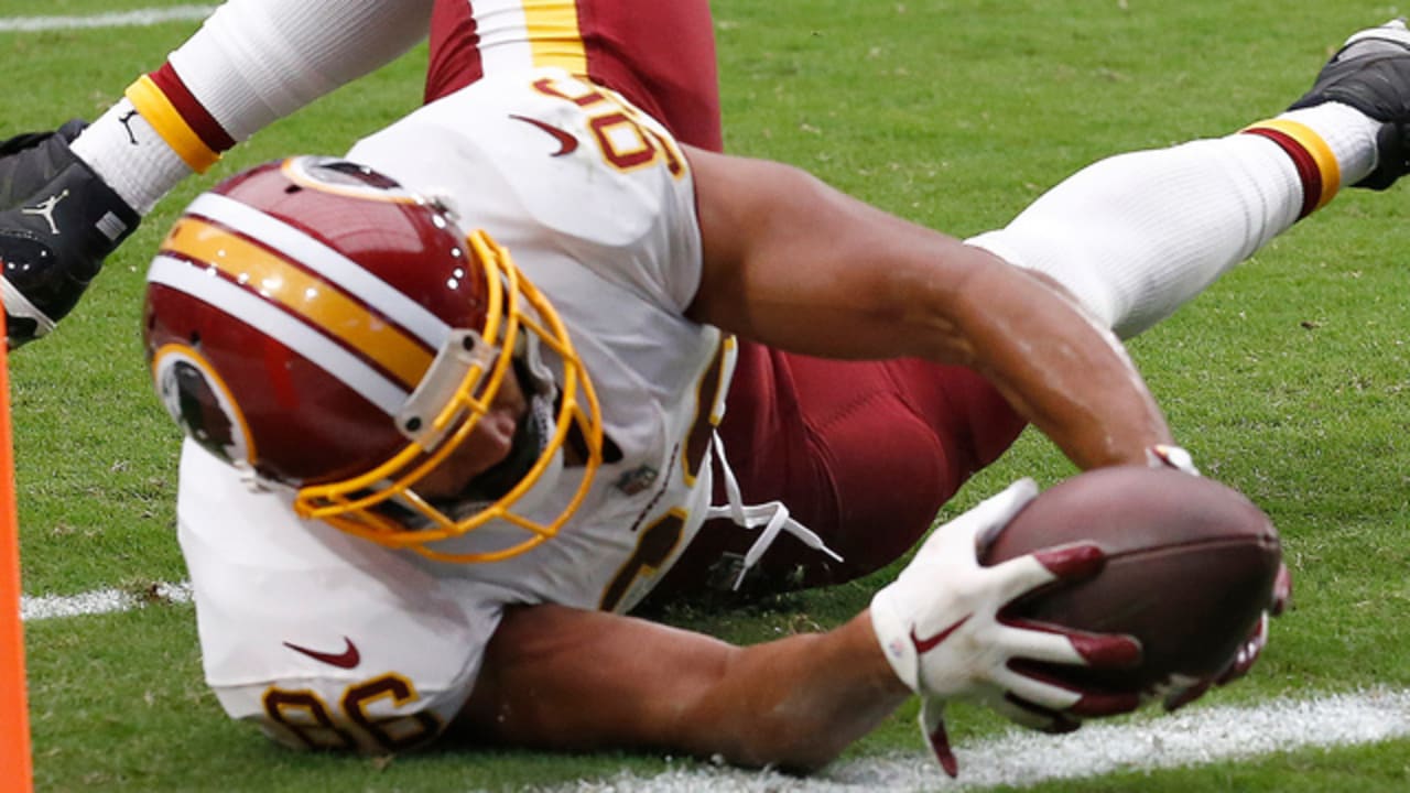 Jordan Reed lunges for goal line on 4-yard touchdown catch