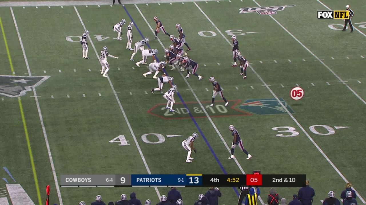 Julian Edelman Lays Out For Stellar Over The Shoulder Grab