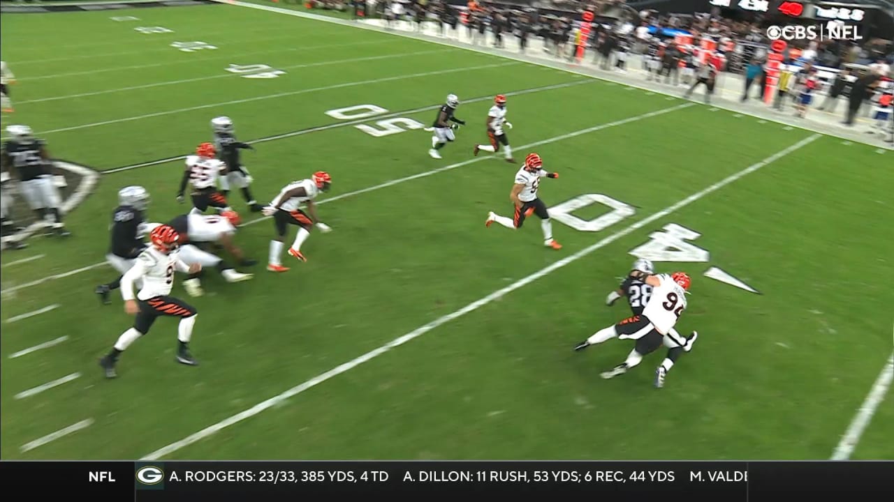 Cincinnati Bengals defensive end Sam Hubbard's incredible move on Las ...