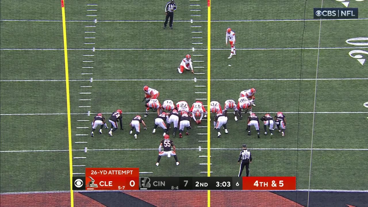 Cleveland Browns kicker Cade York's 26-yard FG gets Browns on the ...