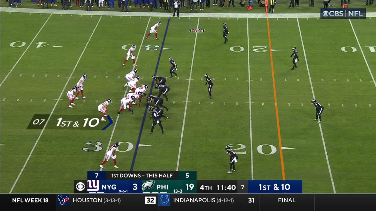 New York Giants tight end Lawrence Cager's spinning 12-yard catch and ...