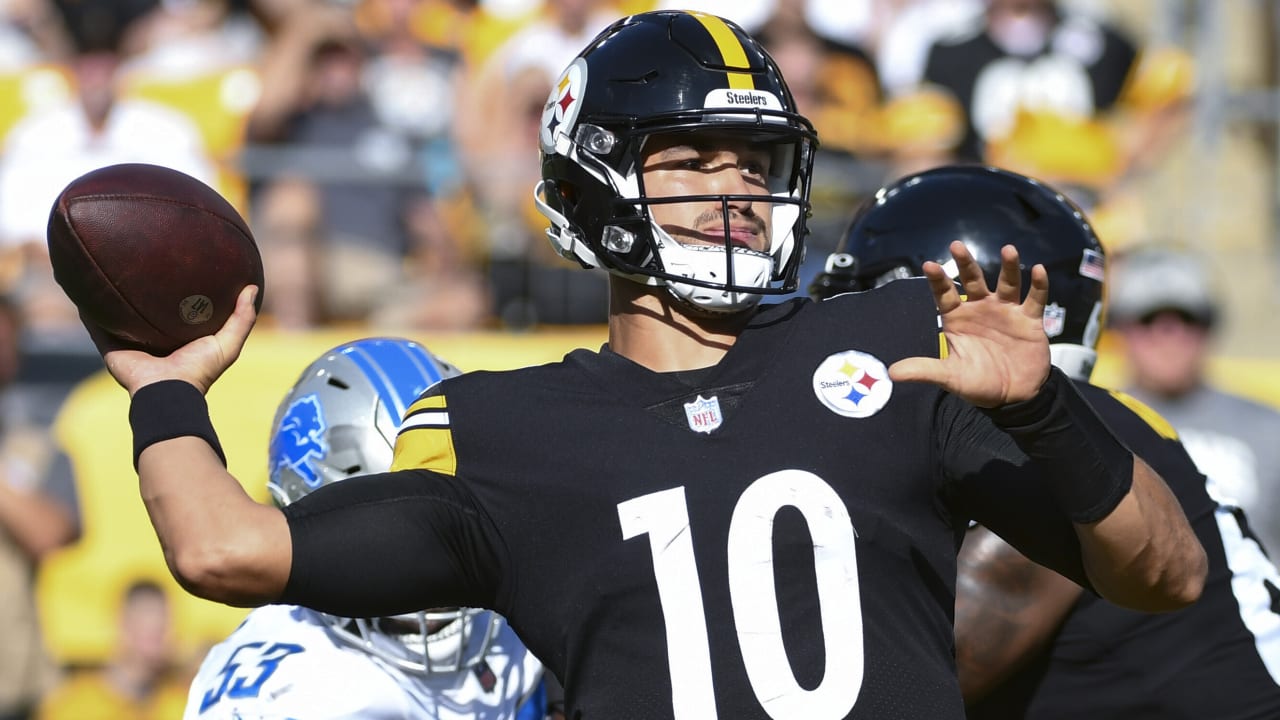 Can't-Miss Play: Pittsburgh Steelers quarterback Mitchell Trubisky's 38 ...