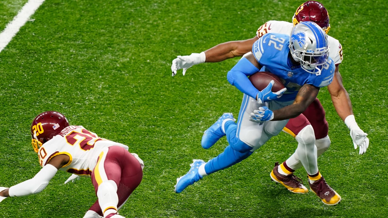 Detroit Lions running back D'Andre Swift's sick route turns into ...