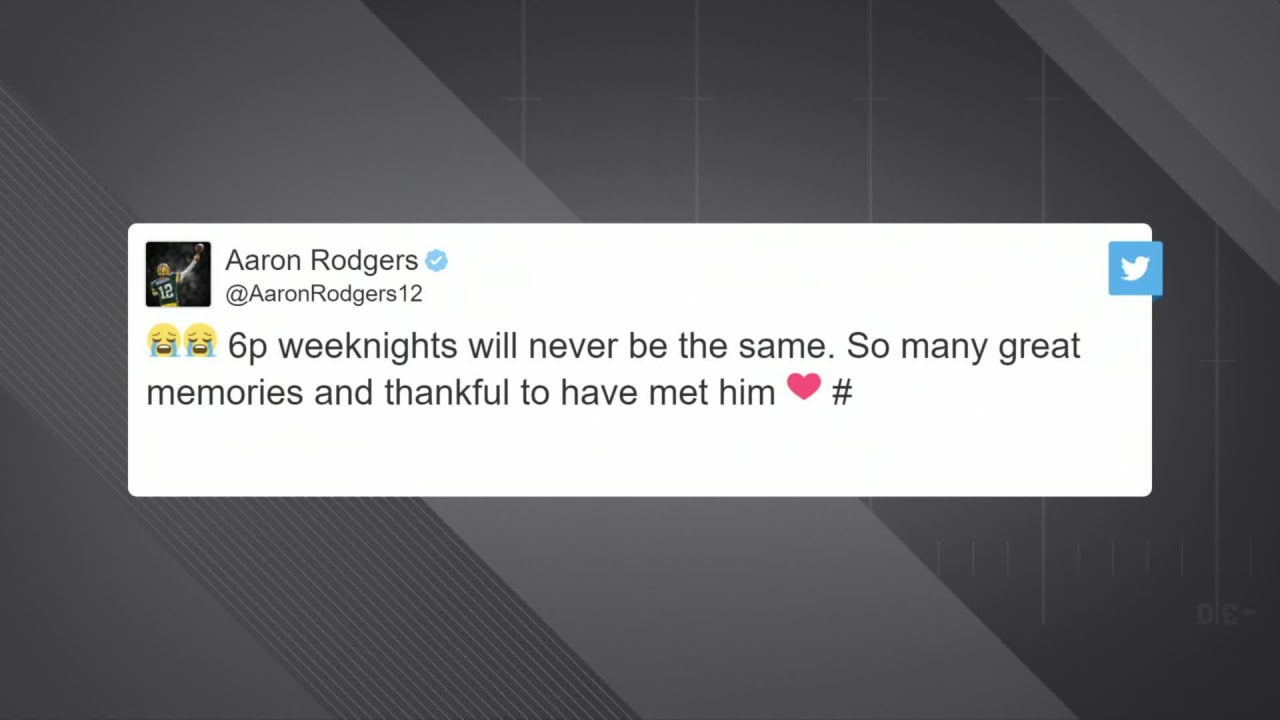 Green Bay Packers quarterback Aaron Rodgers tweets heartfelt thank you ...